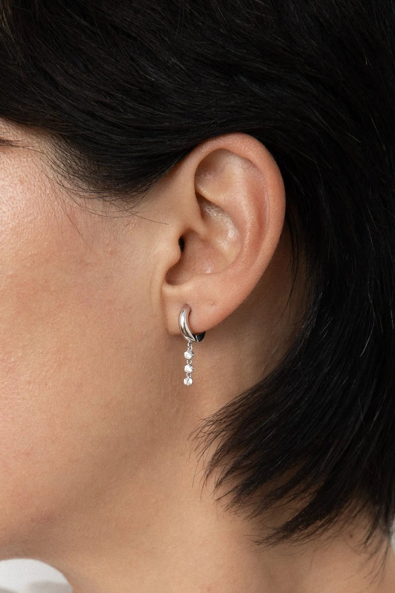 Three stone earrings – DAUGHTERS JEWELRY